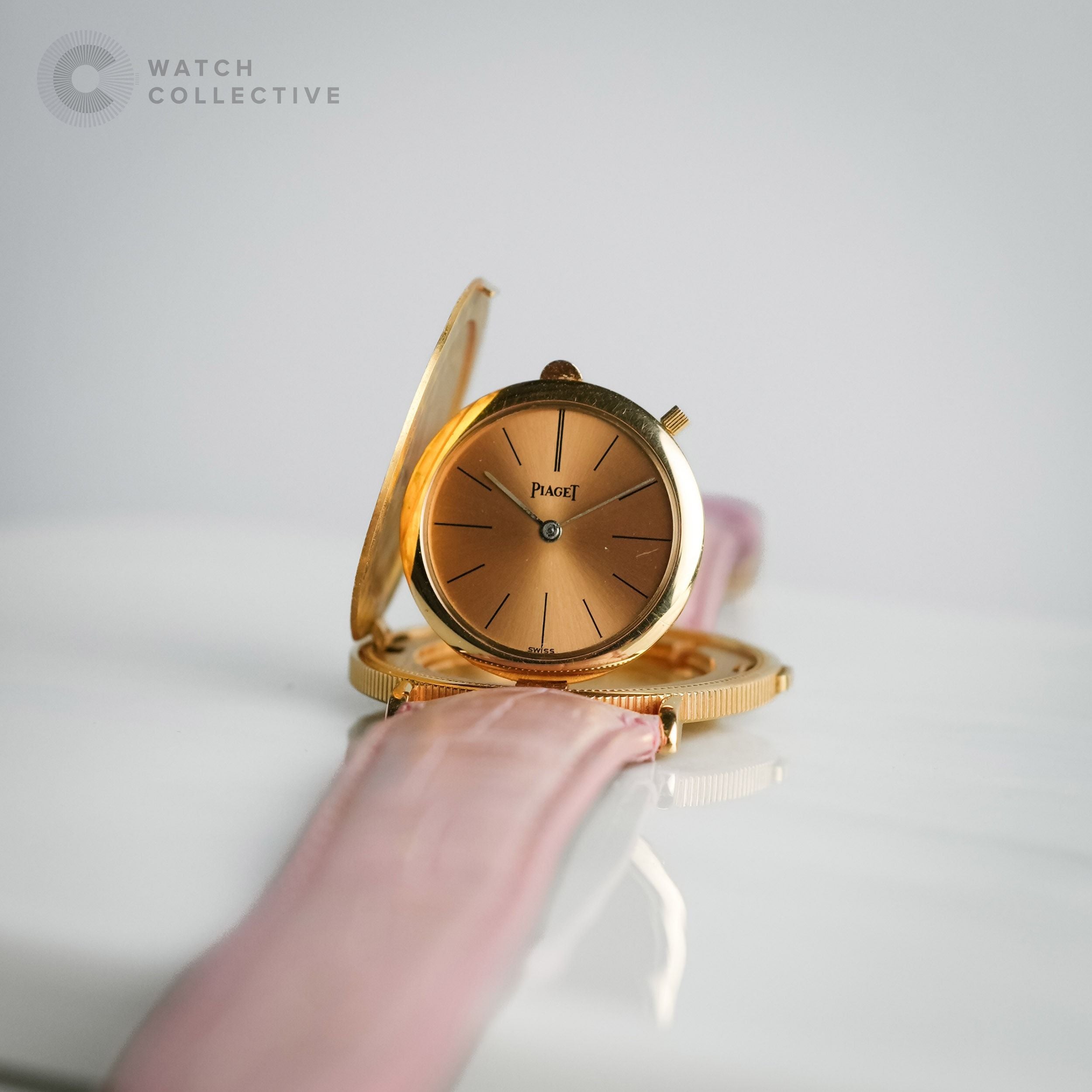 Piaget | Coin watch 18k Yellow gold 34mm manual 17600 | Watch Collective