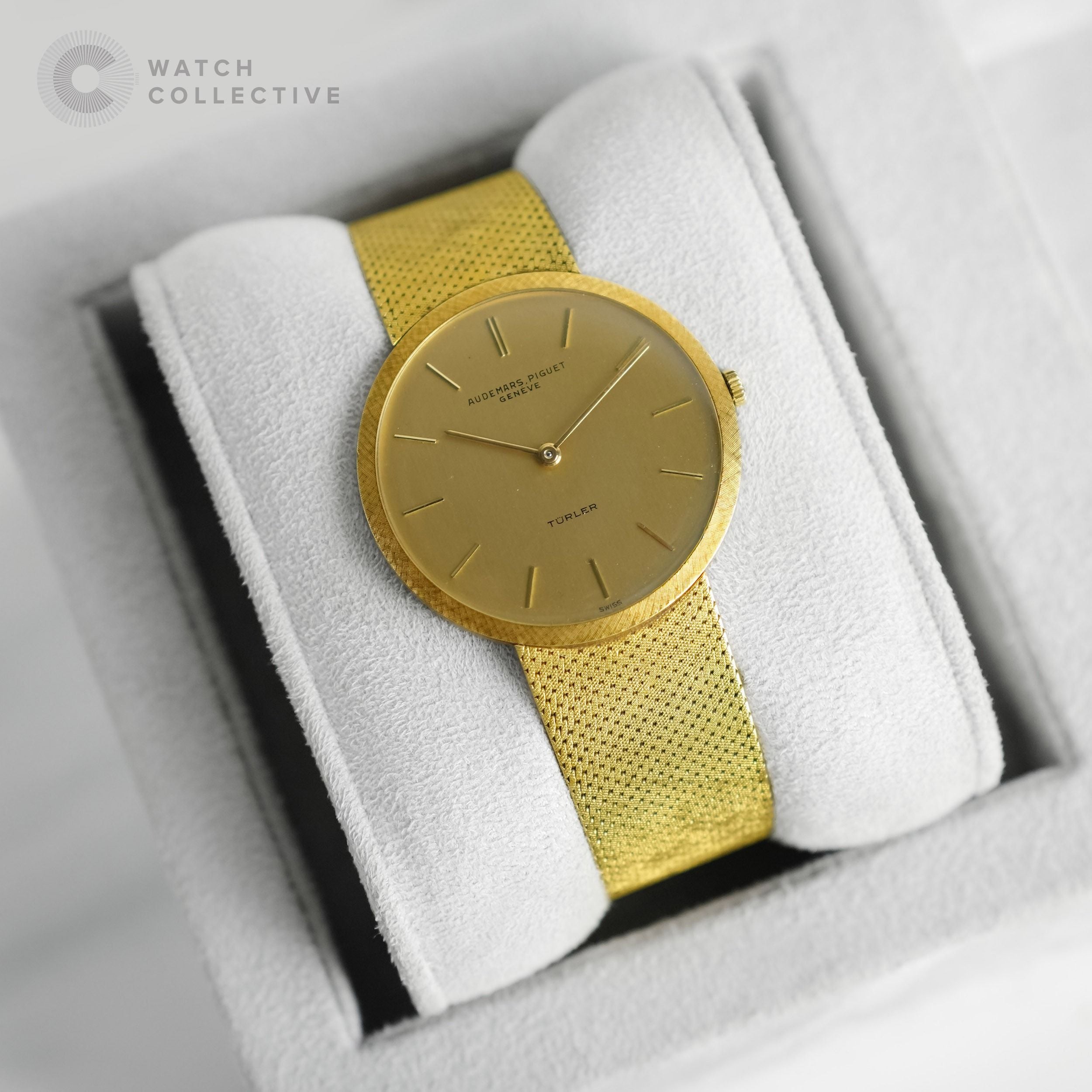Audemars Piguet | Vintage 18k Yellow Gold 33mm manual winding | Watch ...